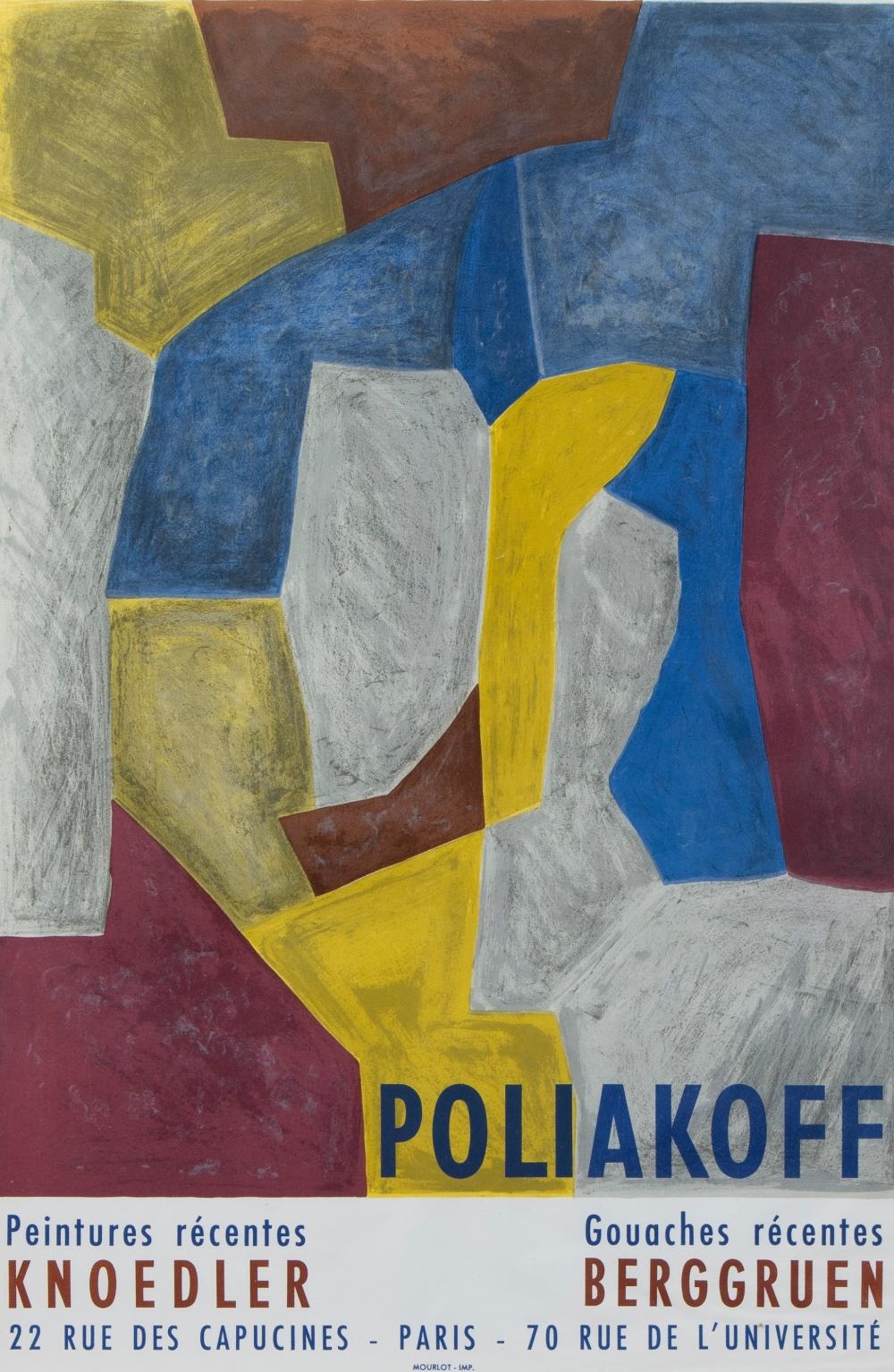 Serge Poliakoff | Composition (1960) | MutualArt