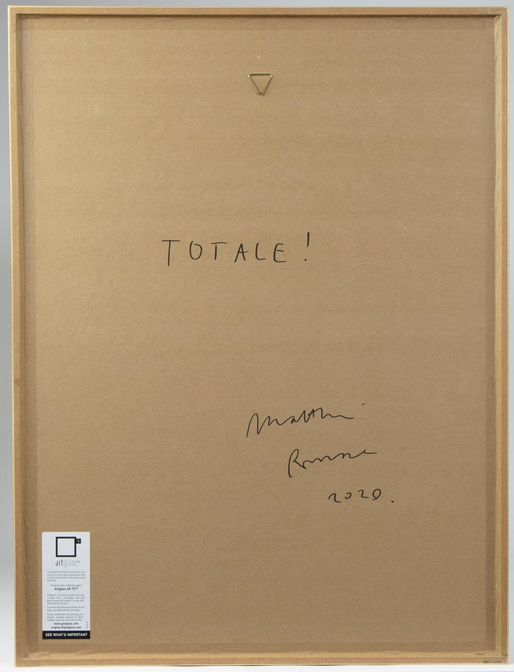 Matthieu Ronsse | Matthieu RONSSE (1981), mixed media TOTALE!, signed ...