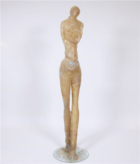 Johan Tahon | Johan TAHON (1965), sculpture on polyester Standing man ...