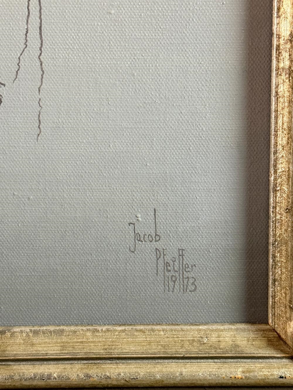 Jacob Pfeiffer | Canoes in the Mist Oil by Jacob Pfeiffer | MutualArt