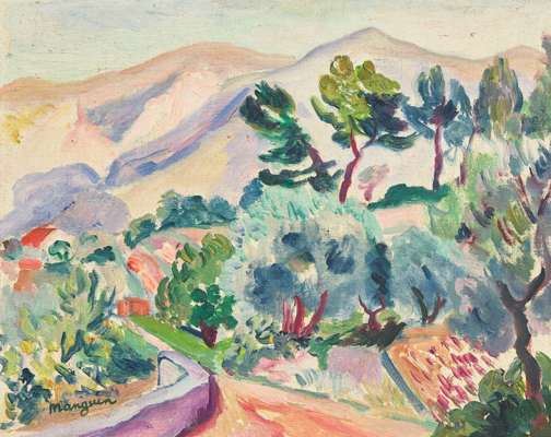 Henri Charles Manguin | Les Pins Autour de la Servianne | MutualArt