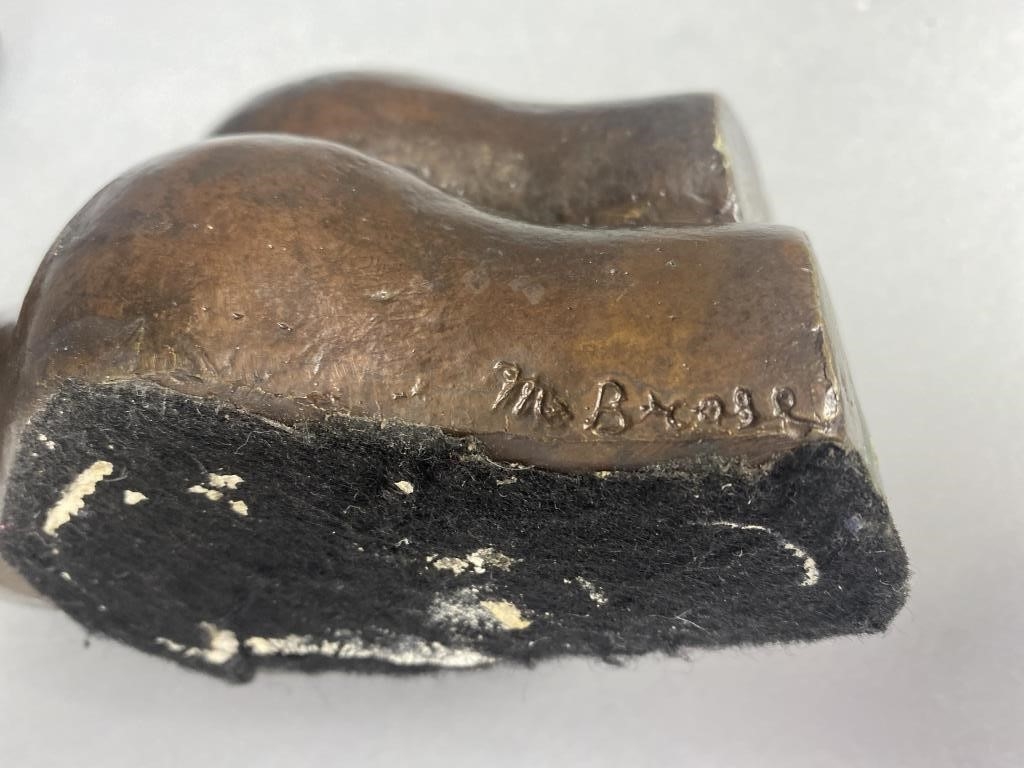 Morris Brose | Morris Brose Modernist Bronze Female Nude | MutualArt