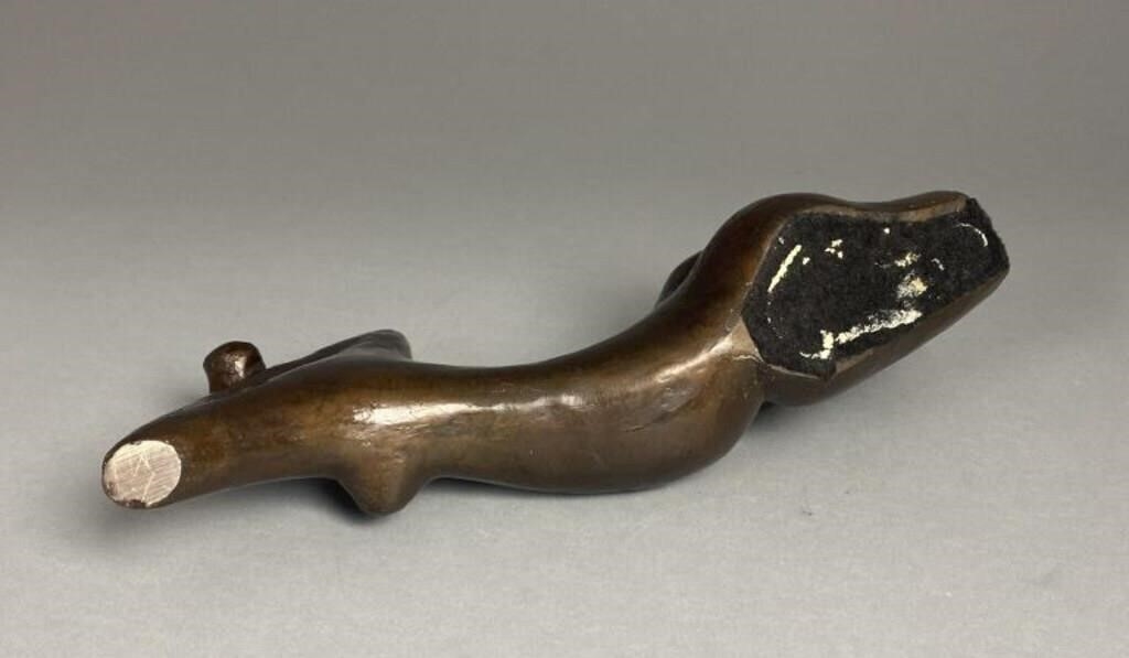 Morris Brose | Morris Brose Modernist Bronze Female Nude | MutualArt