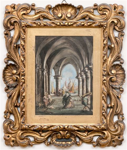 Giuseppe Ponga | Giuseppe Ponga (Italian, 1856 - 1925) Oil On Board ...