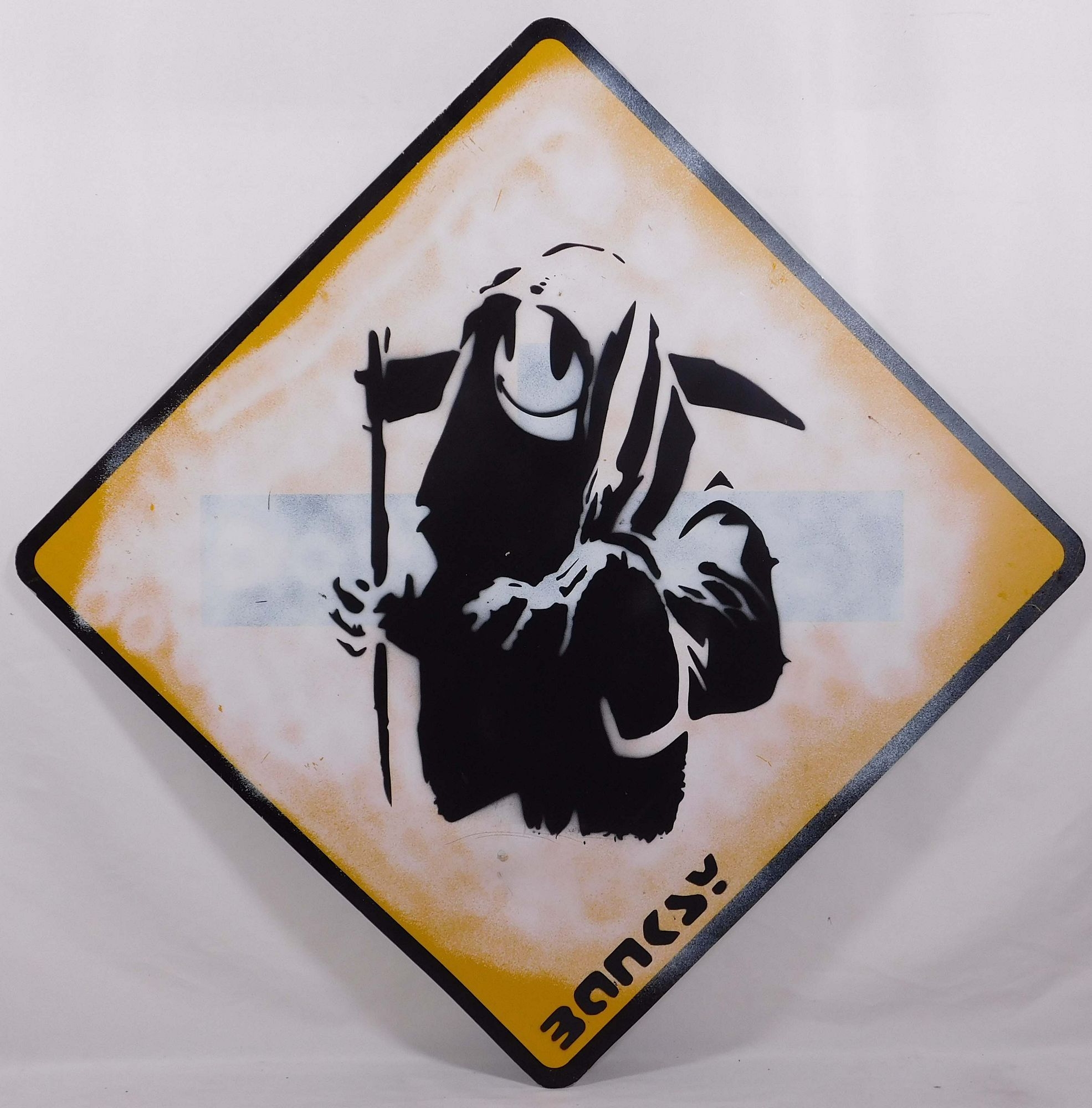 Banksy | Smiley Grim Reaper (20th Century) | MutualArt