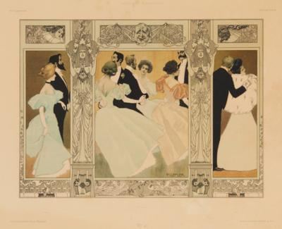 Heinrich Lefler | Boy and girl | MutualArt