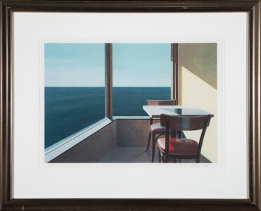 John Register | Restaurant Overlooking the Pacific, 1990 (1990) | MutualArt