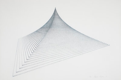 Agnes Denes | Probability Pyramid II, 1981 (1981) | MutualArt