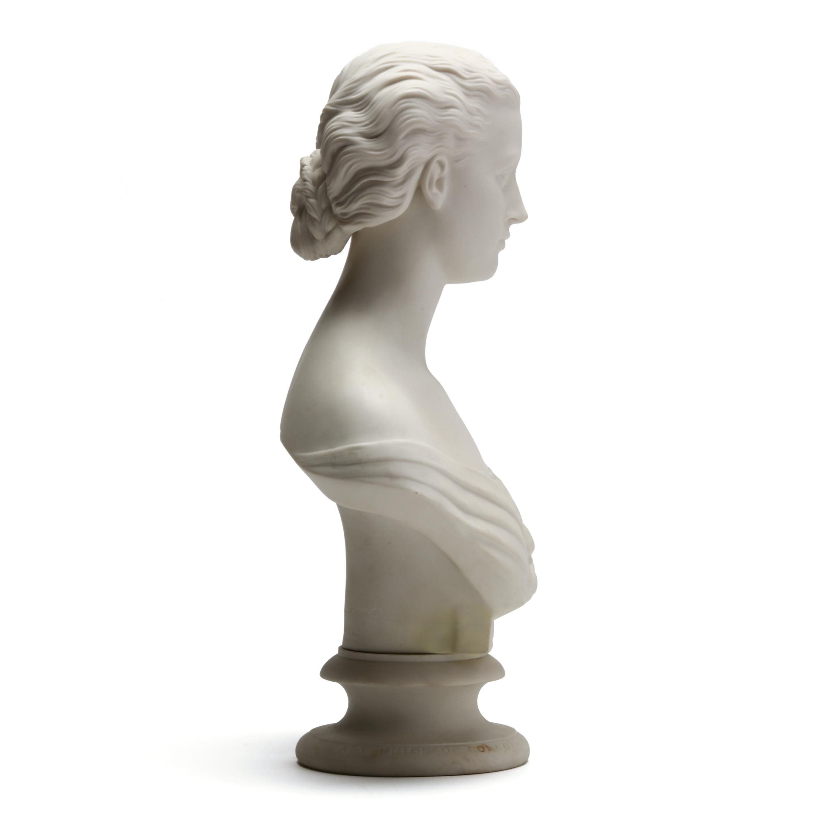 Mary Thornycroft | Copeland Parian Bust of Princess Alexandra of Wales ...