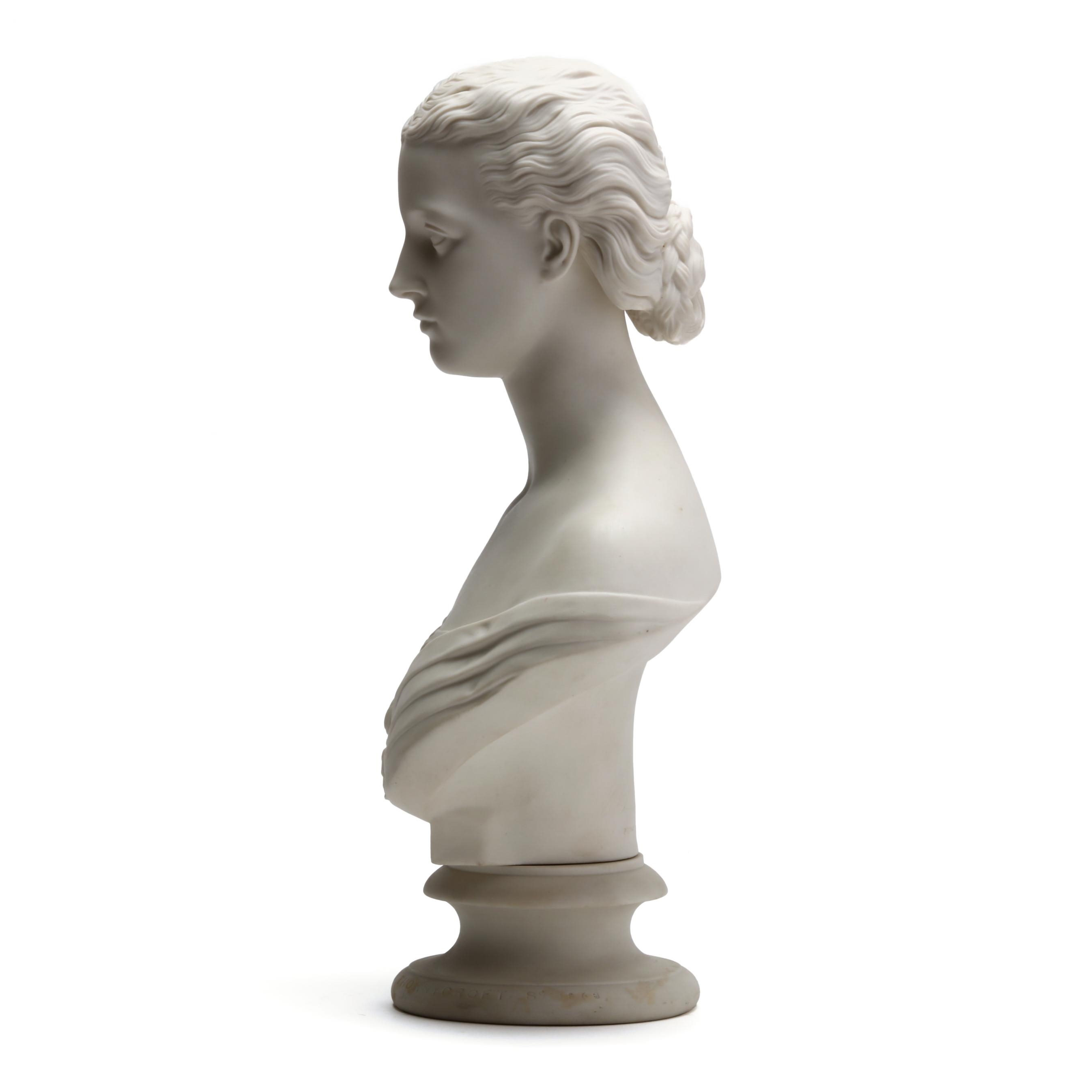 Mary Thornycroft | Copeland Parian Bust of Princess Alexandra of Wales ...
