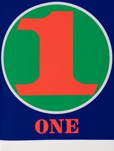 Robert Indiana | Numbers, 1968 (1968) | MutualArt