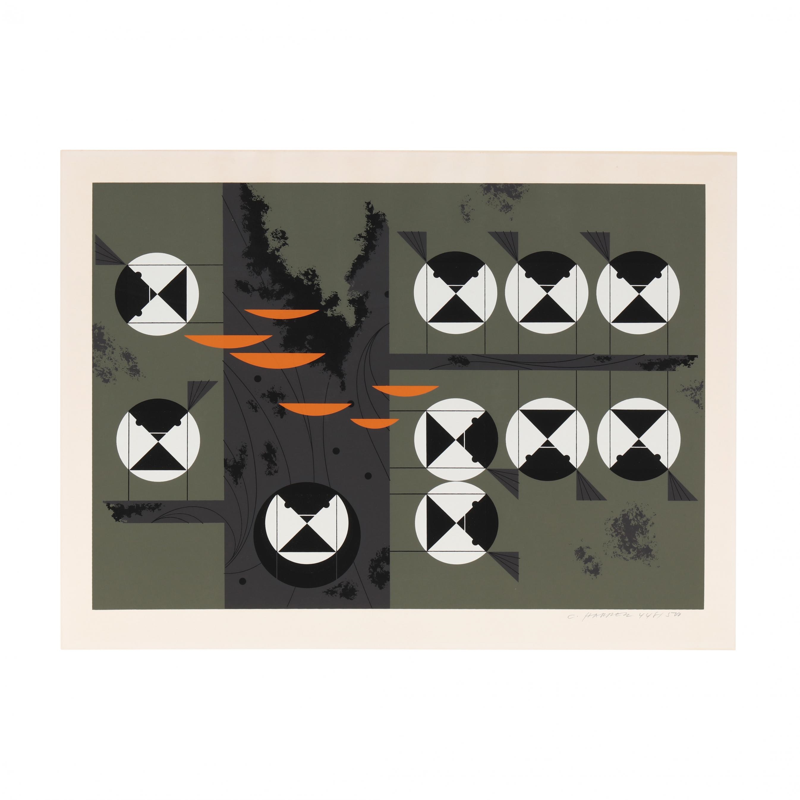 Charley Harper | Family of Chickadees | MutualArt