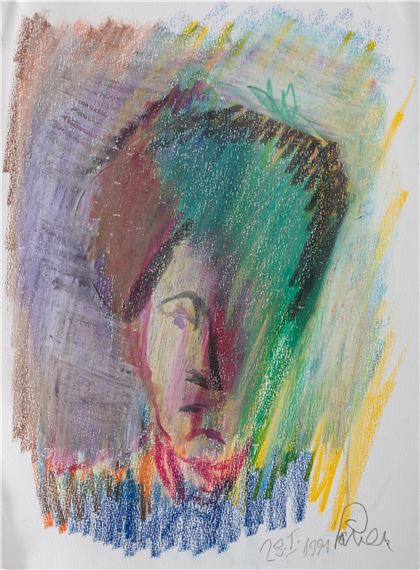 Jerzy Panek | Portret, 1991 (1991) | MutualArt