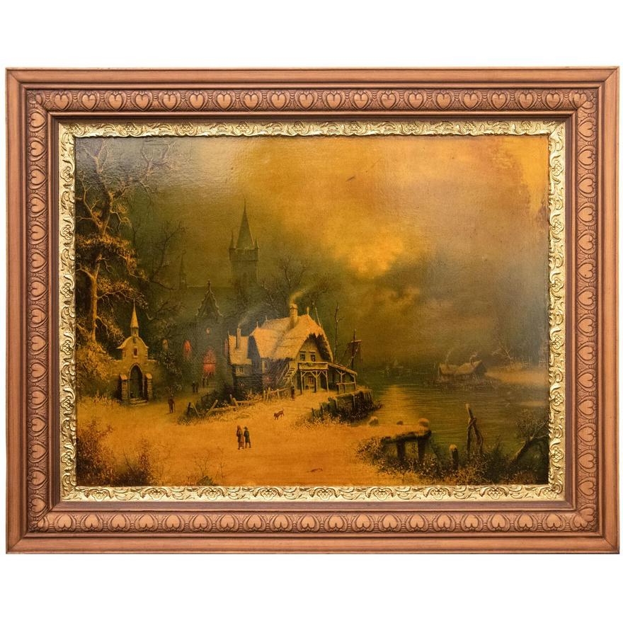 Albert Bredow | WINTER LANDSCAPE | MutualArt