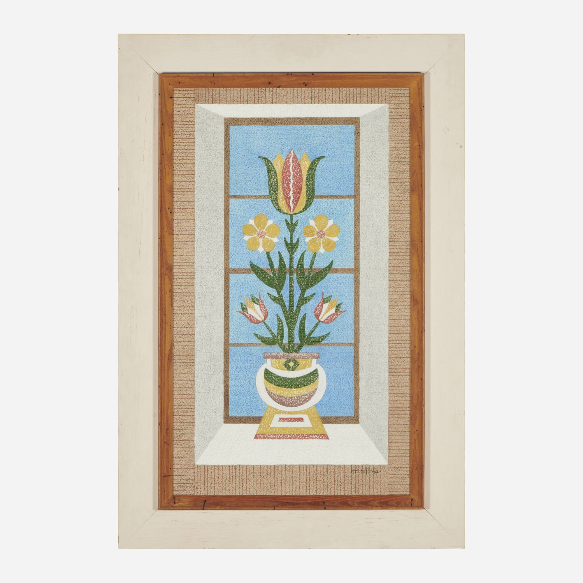 Richard Peter Hoffman | Flower Pot (1960) | MutualArt