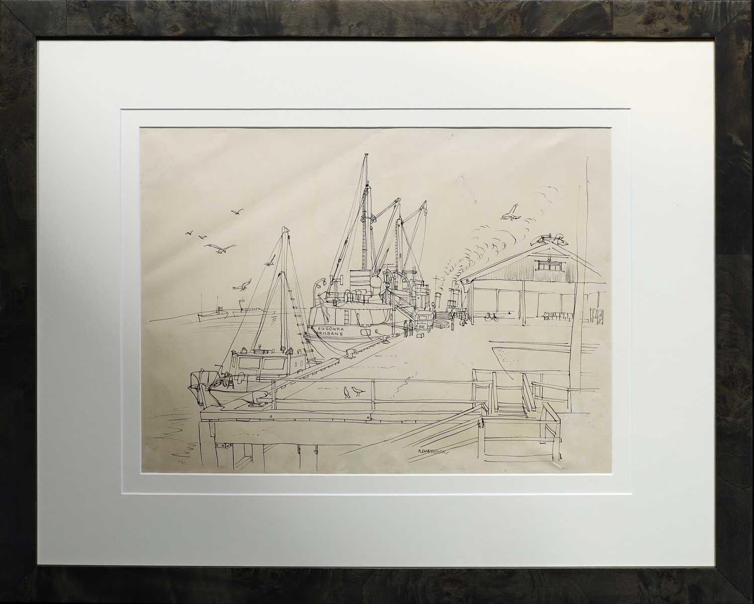 Kenneth Jack | From Spencer St. Bridge (1959) | MutualArt