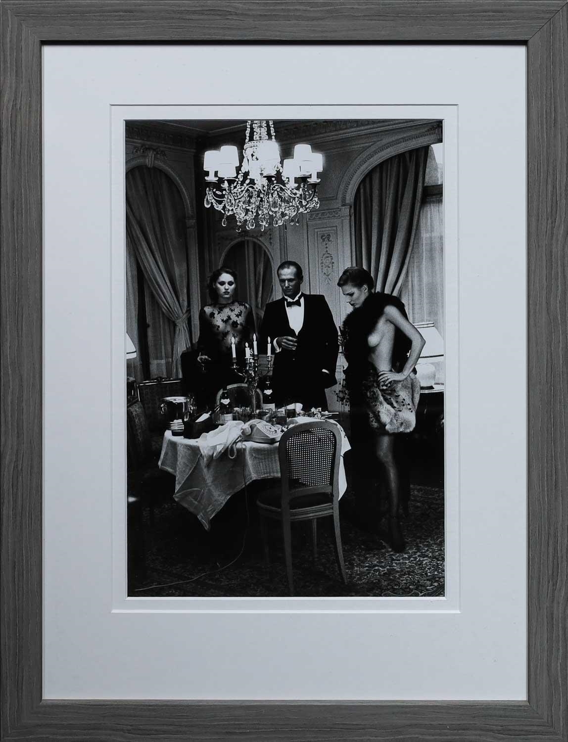 Helmut Newton | Patti Hansen & Winnie Hollman for Xavier Coiffures, New ...