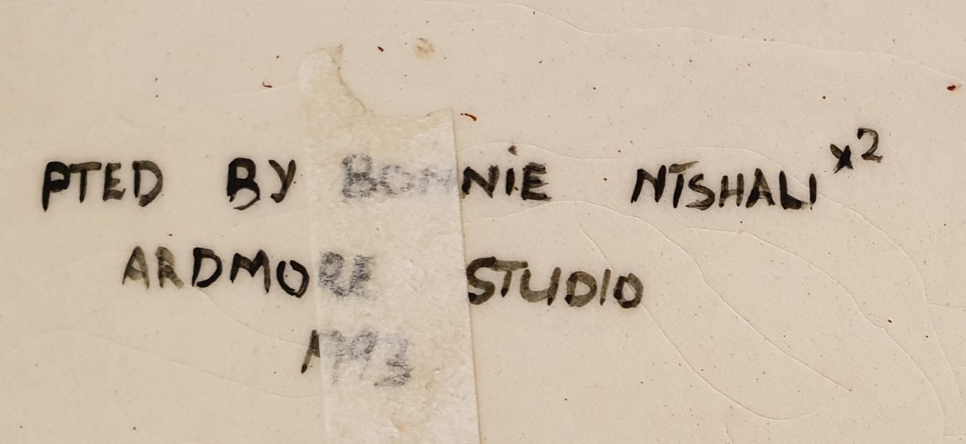 Bonakele Ntshalintshali | A glazed ceramic platter | MutualArt