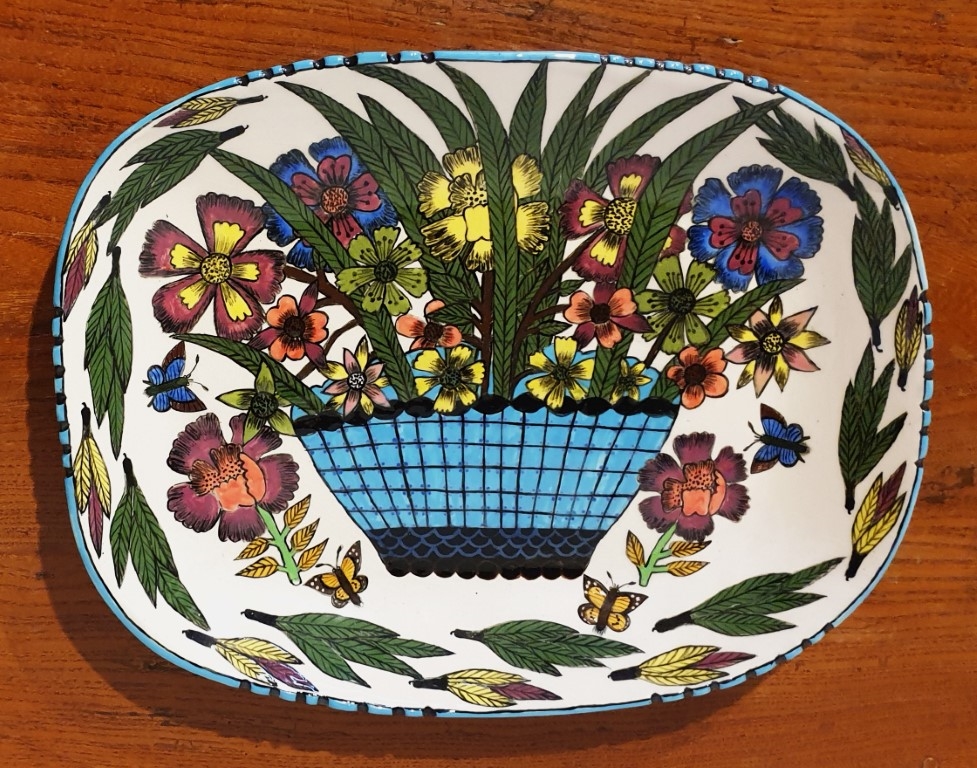 Bonakele Ntshalintshali | A glazed ceramic platter | MutualArt