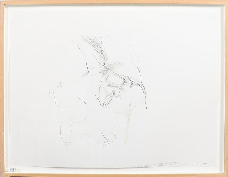 Anne van de Pals | Doorgetekend op gebroken potloodpunt | MutualArt