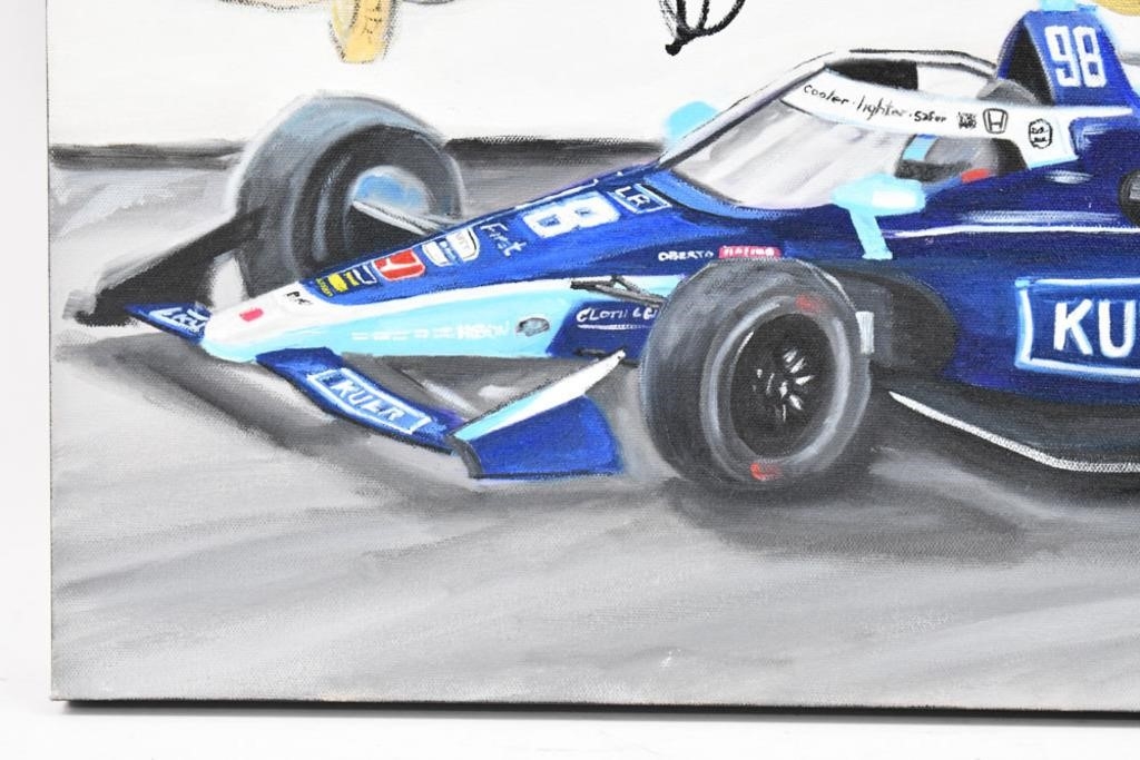 Chuck Braud | 2022 Andretti Indy 500 Orig Art By Chuck Braud (2022 ...
