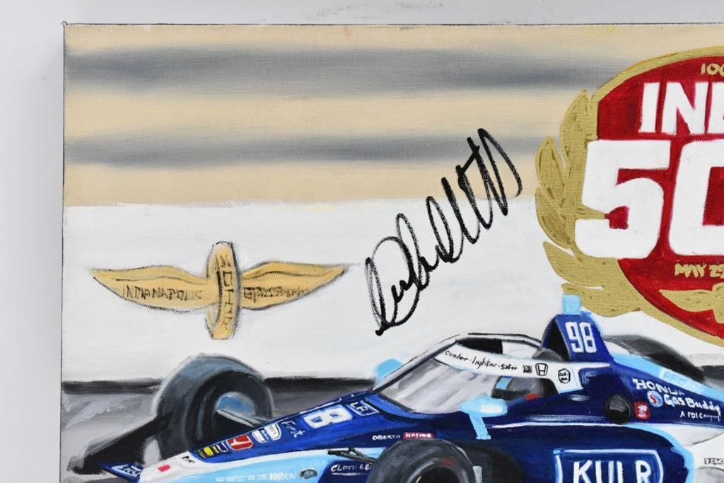 Chuck Braud | 2022 Andretti Indy 500 Orig Art By Chuck Braud (2022 ...