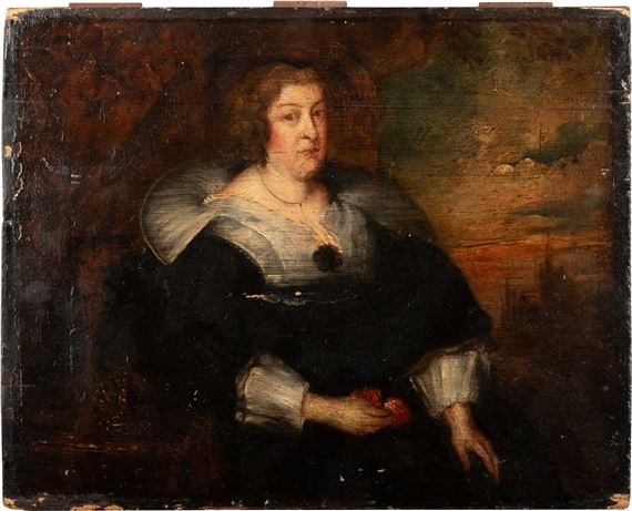 Anthony van Dyck | PORTRAIT OF MARIA DE MEDICI (17th Century 18th ...