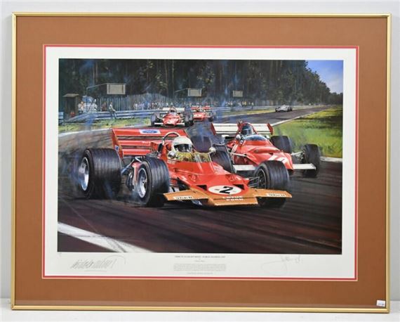 Nicholas Watts | Tribute to Jochen Rindt World Champion 1970 Print ...