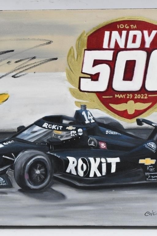 Chuck Braud | 2022 Kirkwood Indy 500 Orig Art By Chuck Braud (2022 ...