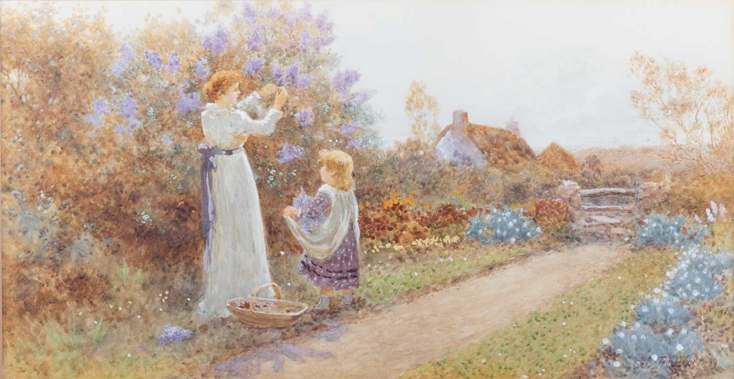 Thomas James Lloyd | THOMAS JAMES LLOYD (1849-1910) MOTHER AND DAUGHTER ...