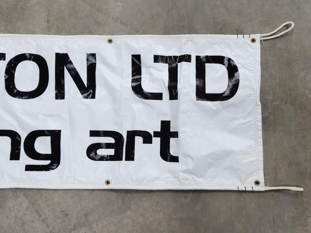 Ron Burton | Ron Burton LTD Auto Racing Art Banner | MutualArt