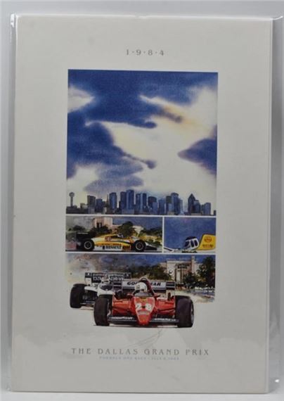 Bill Neale | The Dallas Grand Prix Formula 1 Poster Bill Neale (1984 ...
