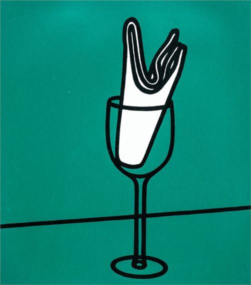 Patrick Caulfield | Window at Night (1969) | MutualArt