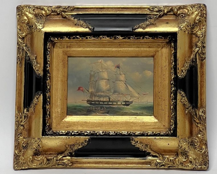 Louis Dodd | Louis DODD (1943-2006) Marine Huile sur panneau... - Lot ...