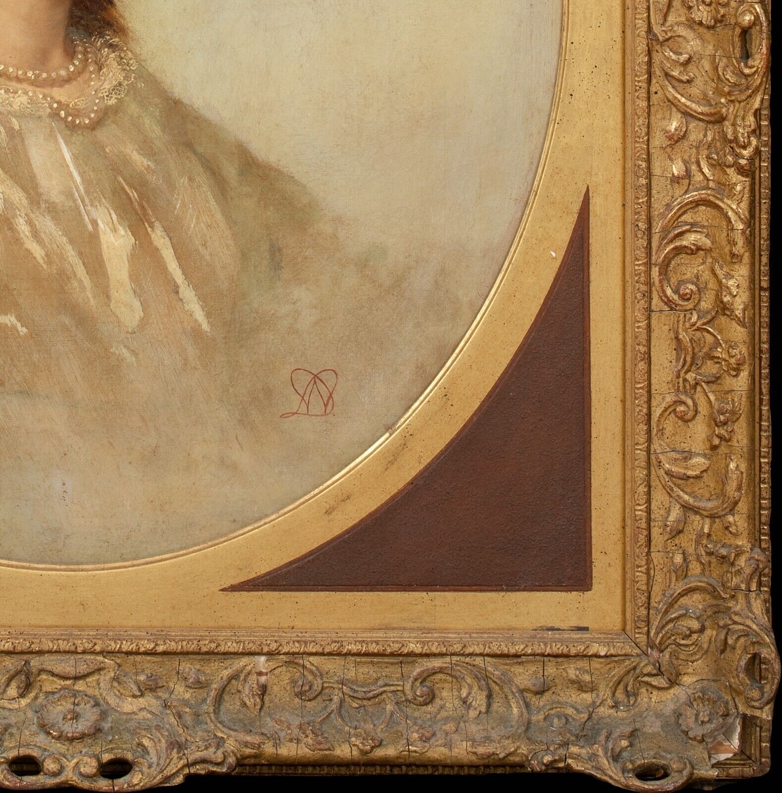 William Morris | PORTRAIT OF REBECCA SOLOMON OIL PAINTING (19th Century ...