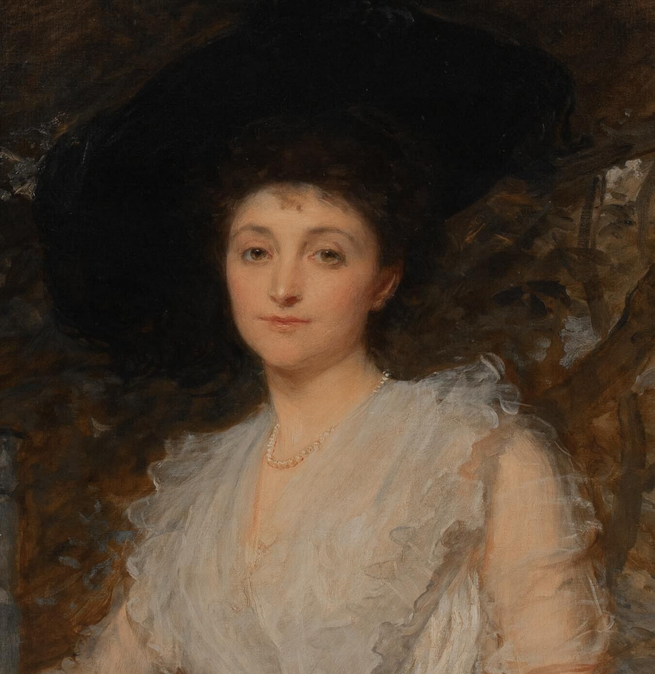 John Seymour Lucas | PORTRAIT OF MRS LOUISA HARTLEY TOOTH OIL PAINTING ...