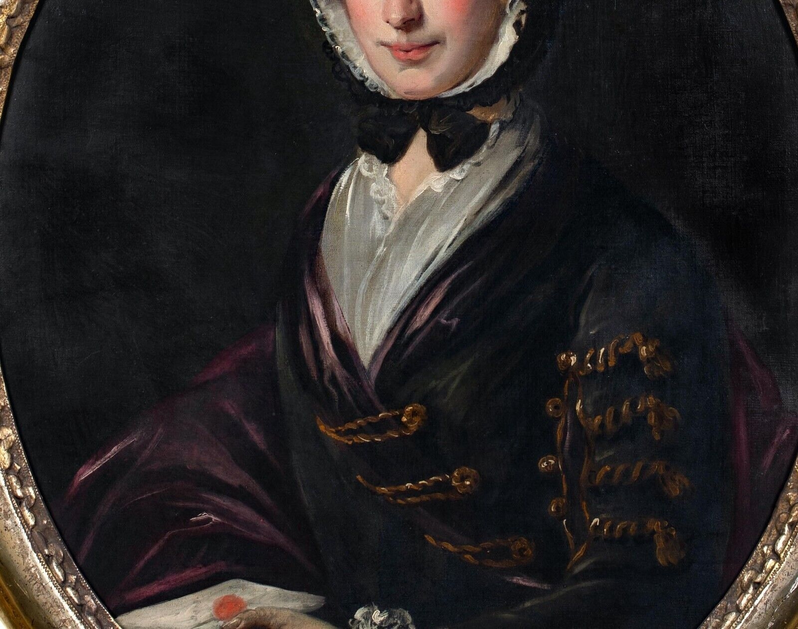 Anne Forbes | PORTRAIT OF LADY ELIZABETH CARNEGIE OIL PAINTING (18th ...