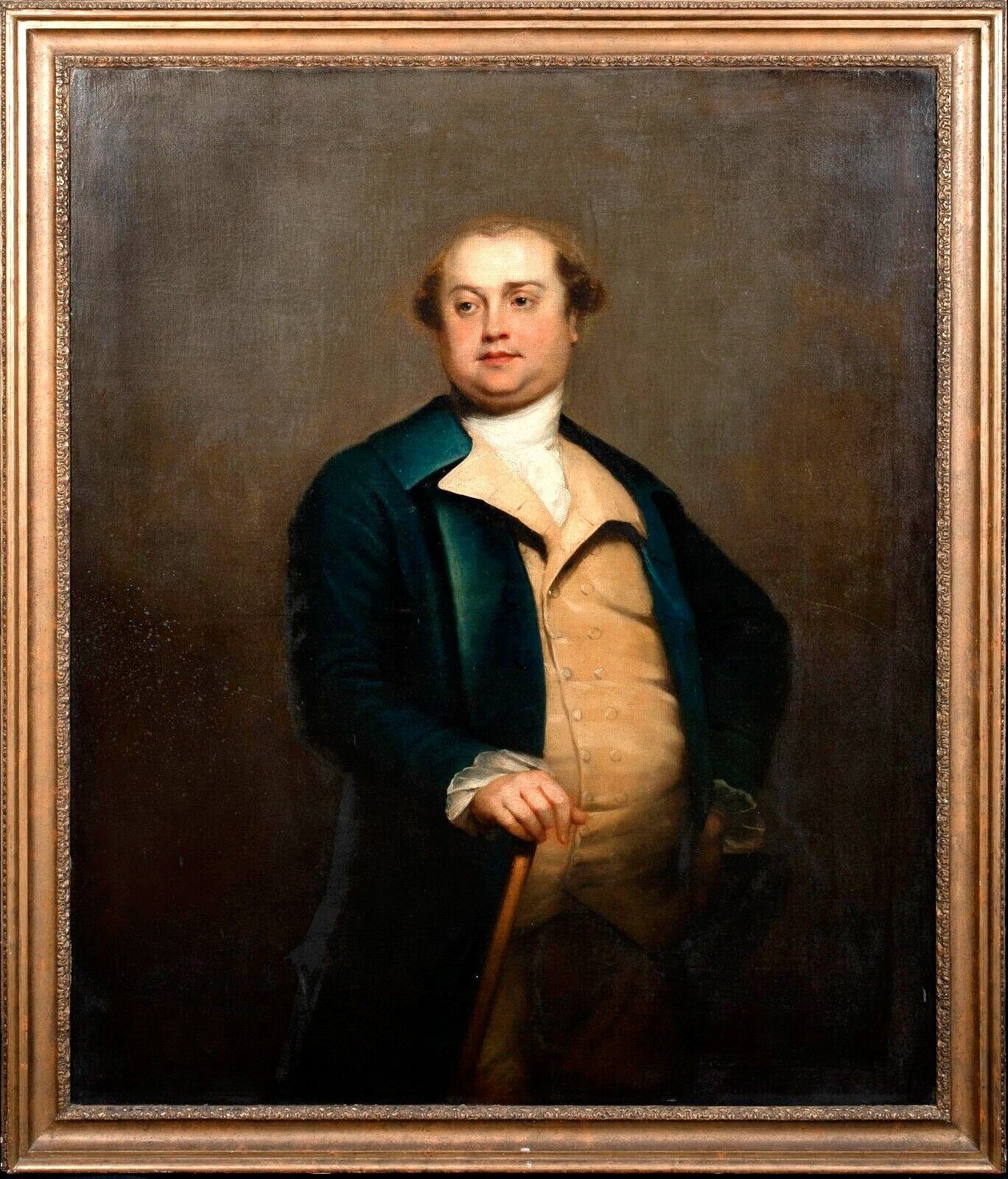 John Morgan | PORTRAIT OF JOHN MORGAN OIL PAINTING (18th Century ...