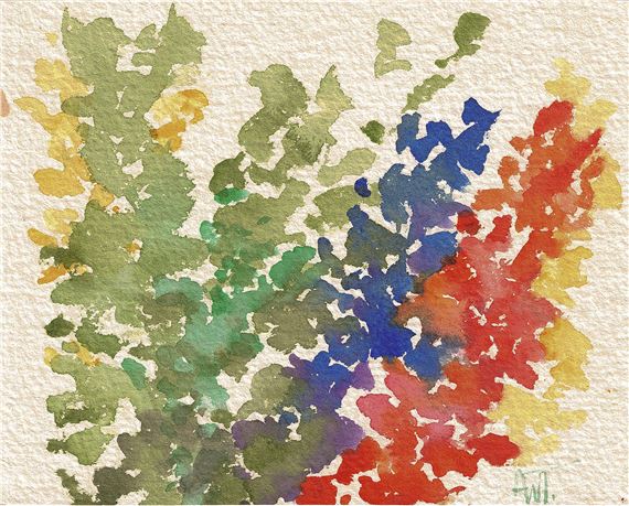 Alma Woodsey‏ Thomas | Alma Woodsey Thomas, 1891-1978, untitled | MutualArt