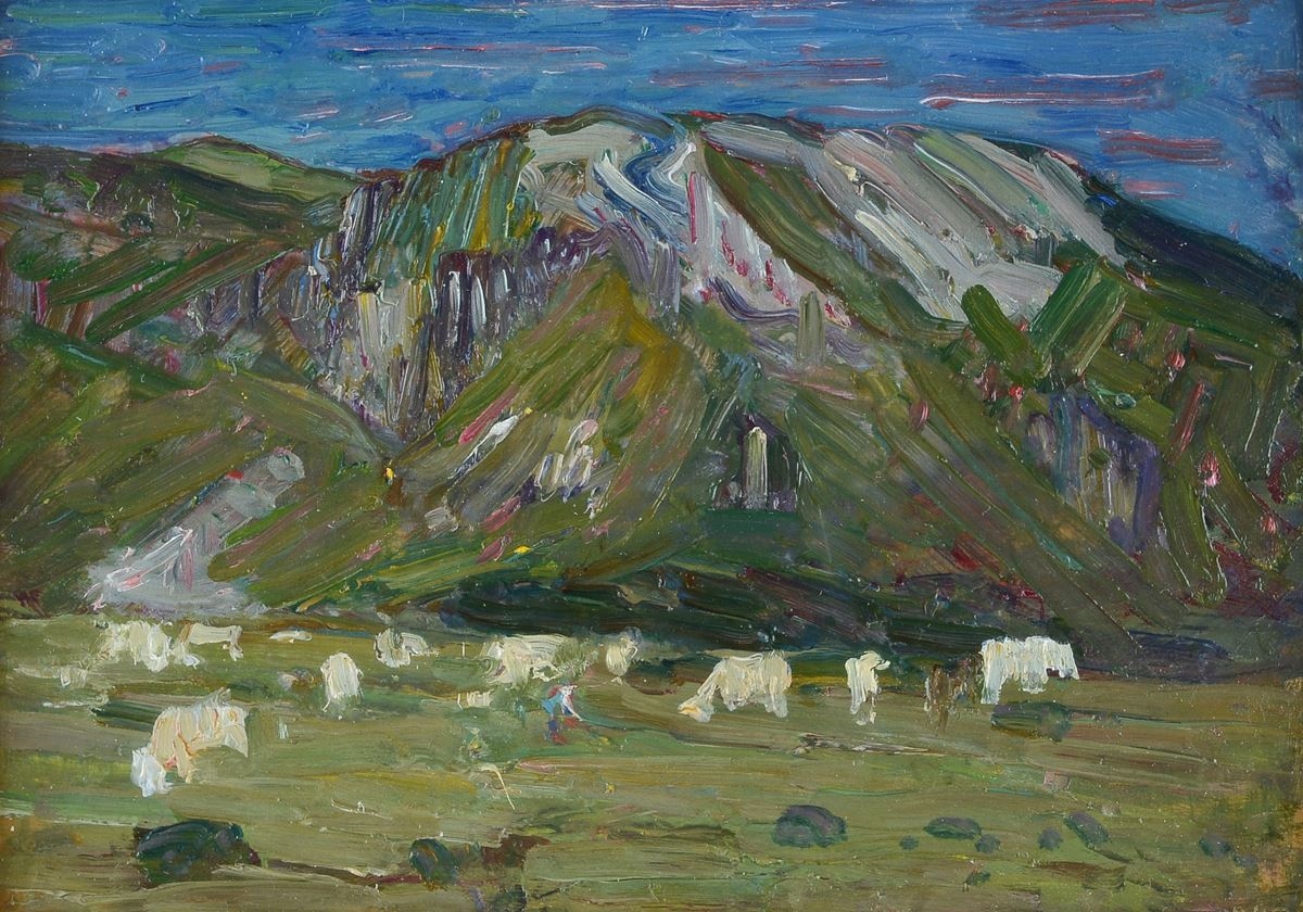 Camillo Rho | Mountain landscape | MutualArt