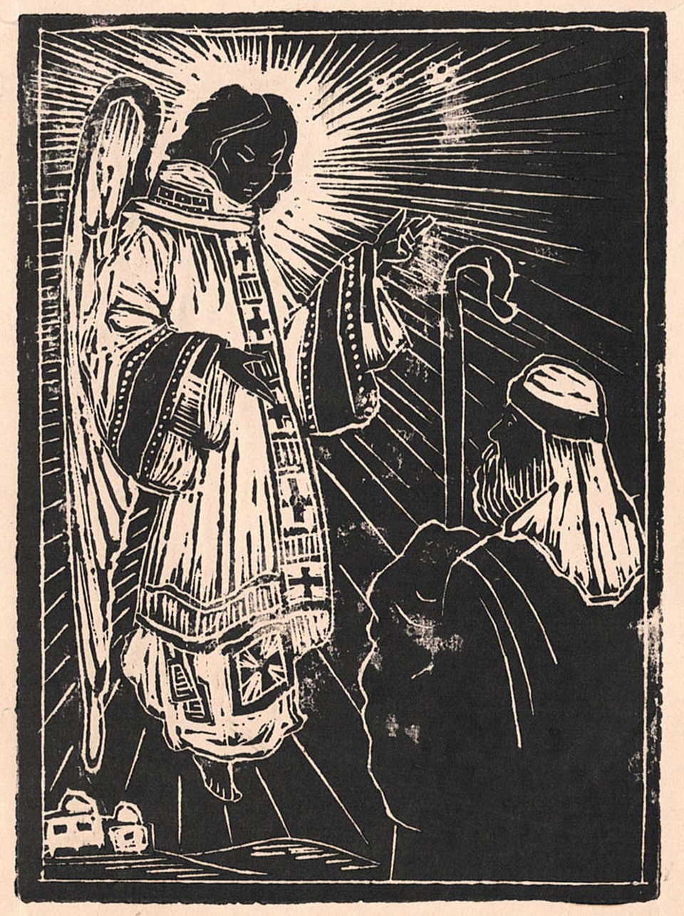 Allan Rohan Crite | Untitled (The Three Kings) (1938) | MutualArt