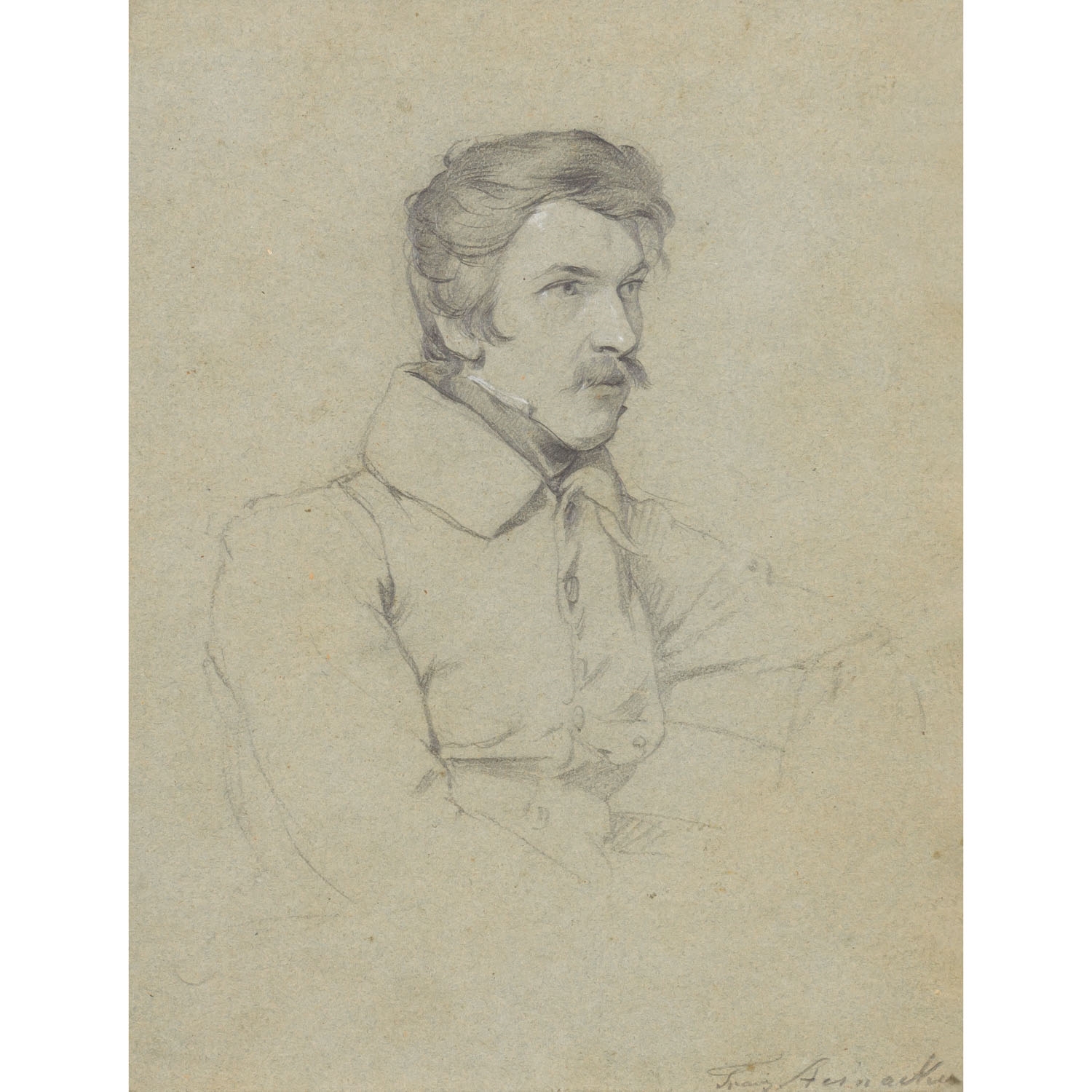 Josef Danhauser | Dame with Lace Bonnet (Portrait of Frau Drexler ...