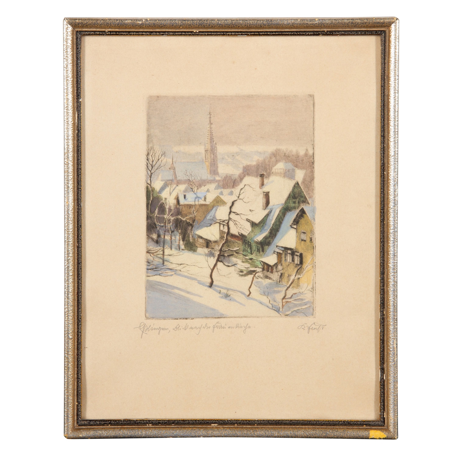 Karl Fuchs | Pliensaubrücke in Esslingen (1929) | MutualArt