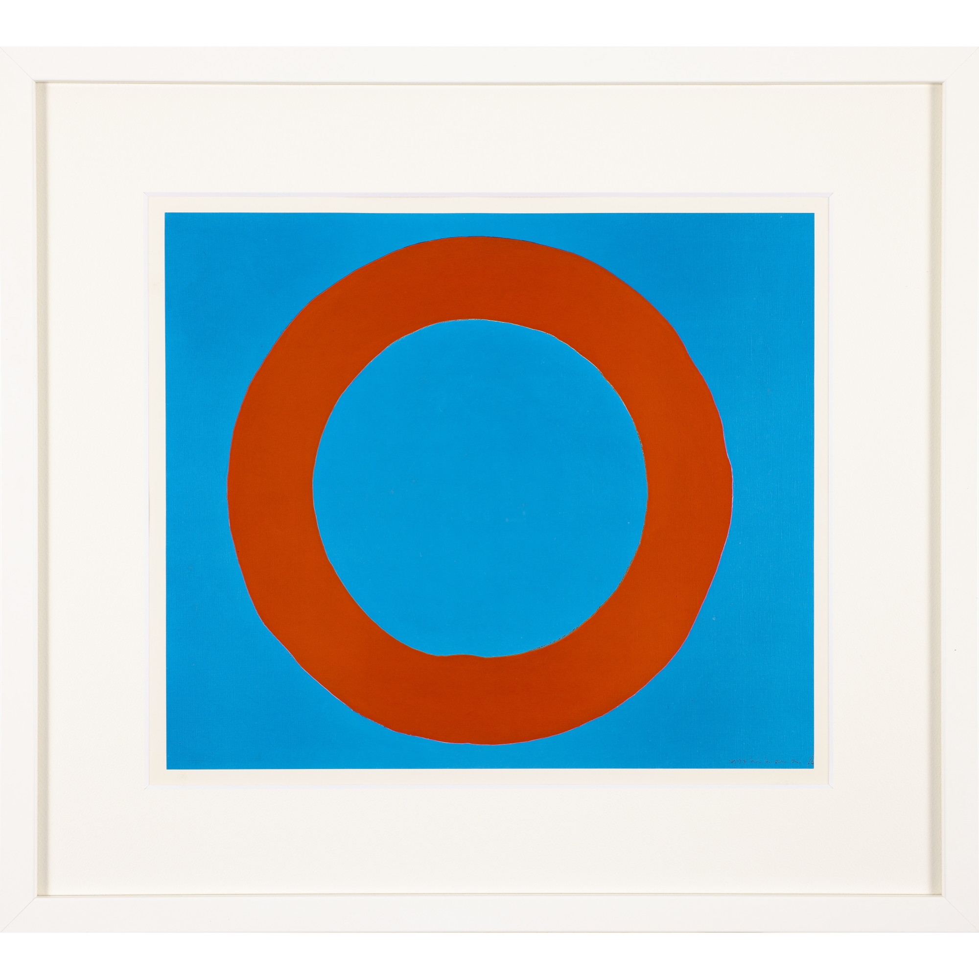 Jiro Yoshihara | White Line on Black (1968) | MutualArt