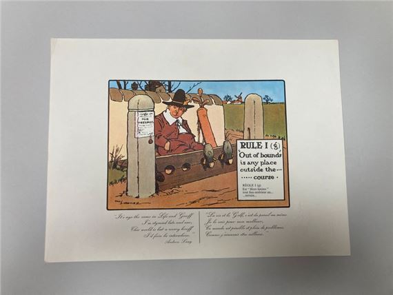 Charles Crombie | Charles CROMBIE(1885-1967) The rules of golf... - Lot ...