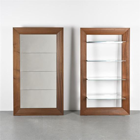 Philippe Starck | Pair of Starck Frame model mirrored bookcases with ...
