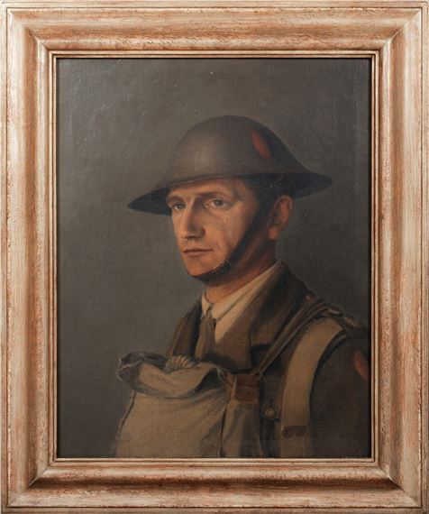 E. R. Mason | PORTRAIT OF LIEUTENANT F S MASON (20th Century) | MutualArt