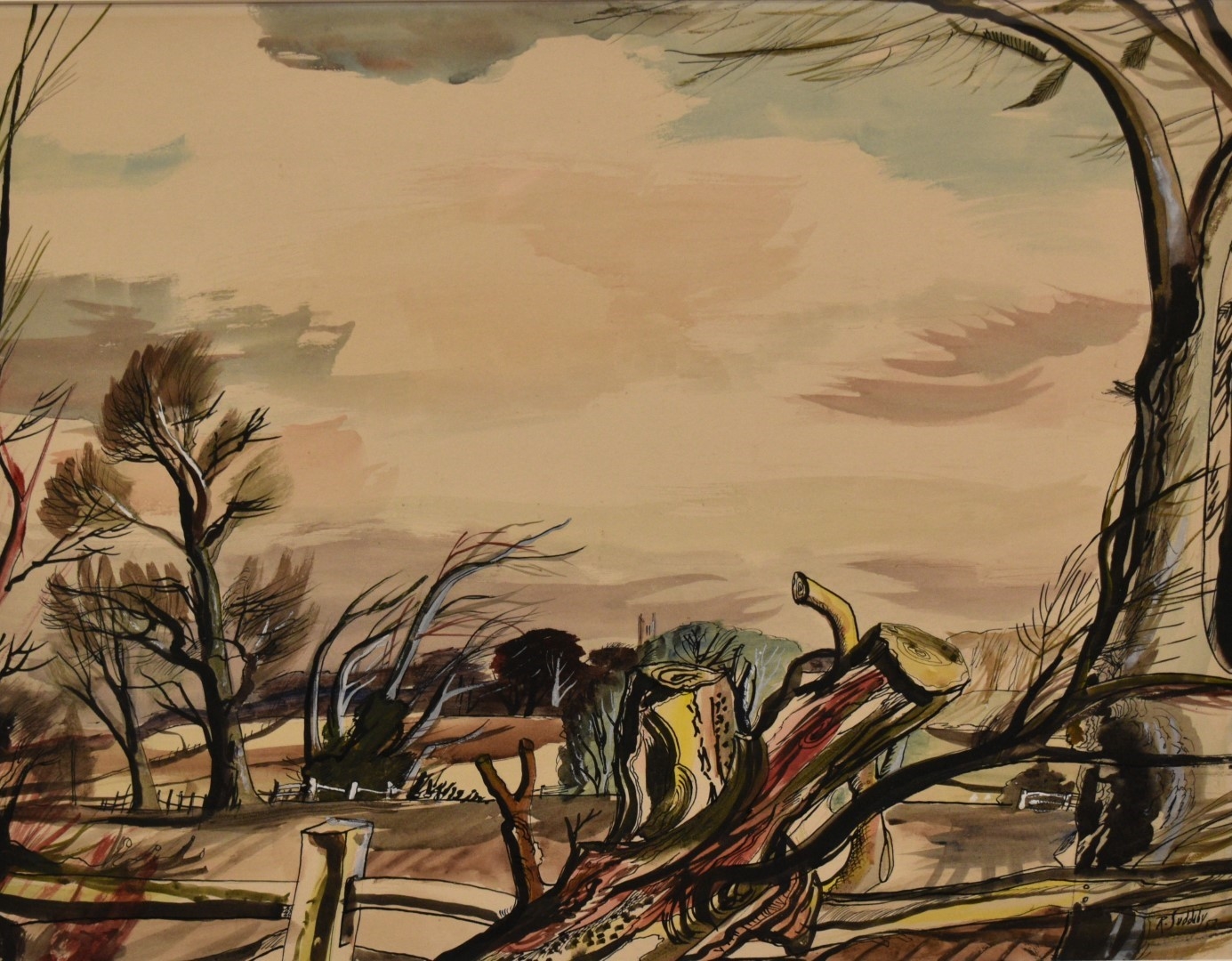 Rowland Suddaby | Untitled landscape (1952) | MutualArt