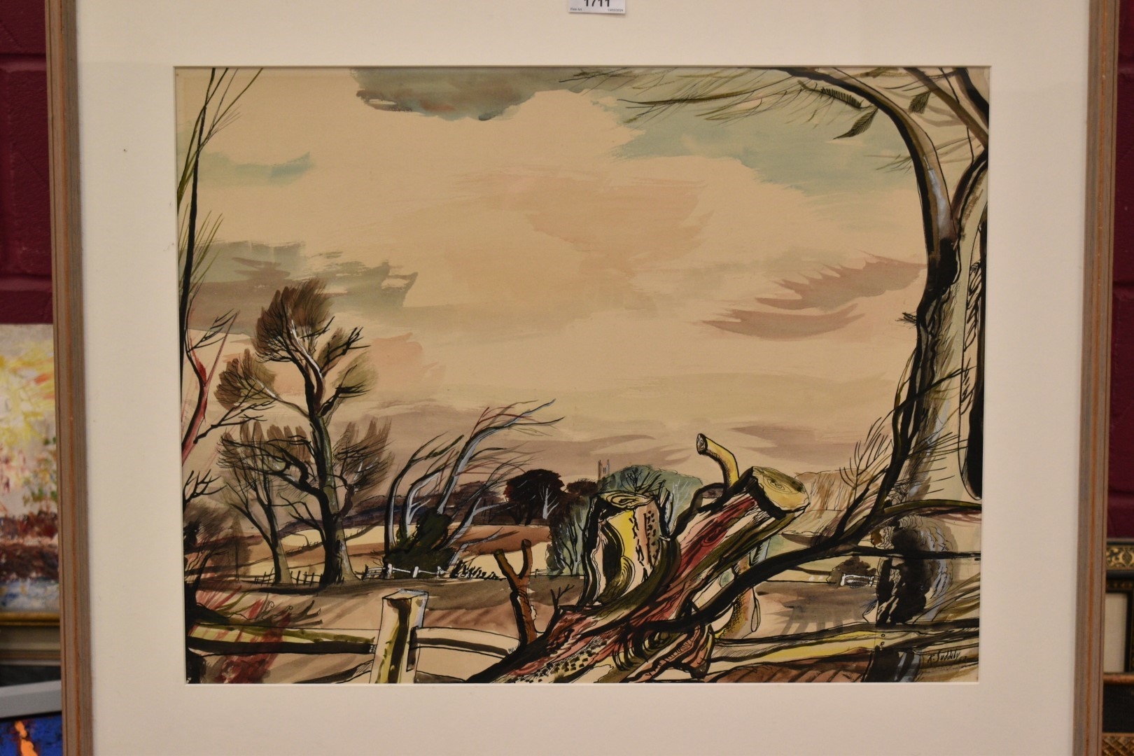 Rowland Suddaby | Untitled landscape (1952) | MutualArt