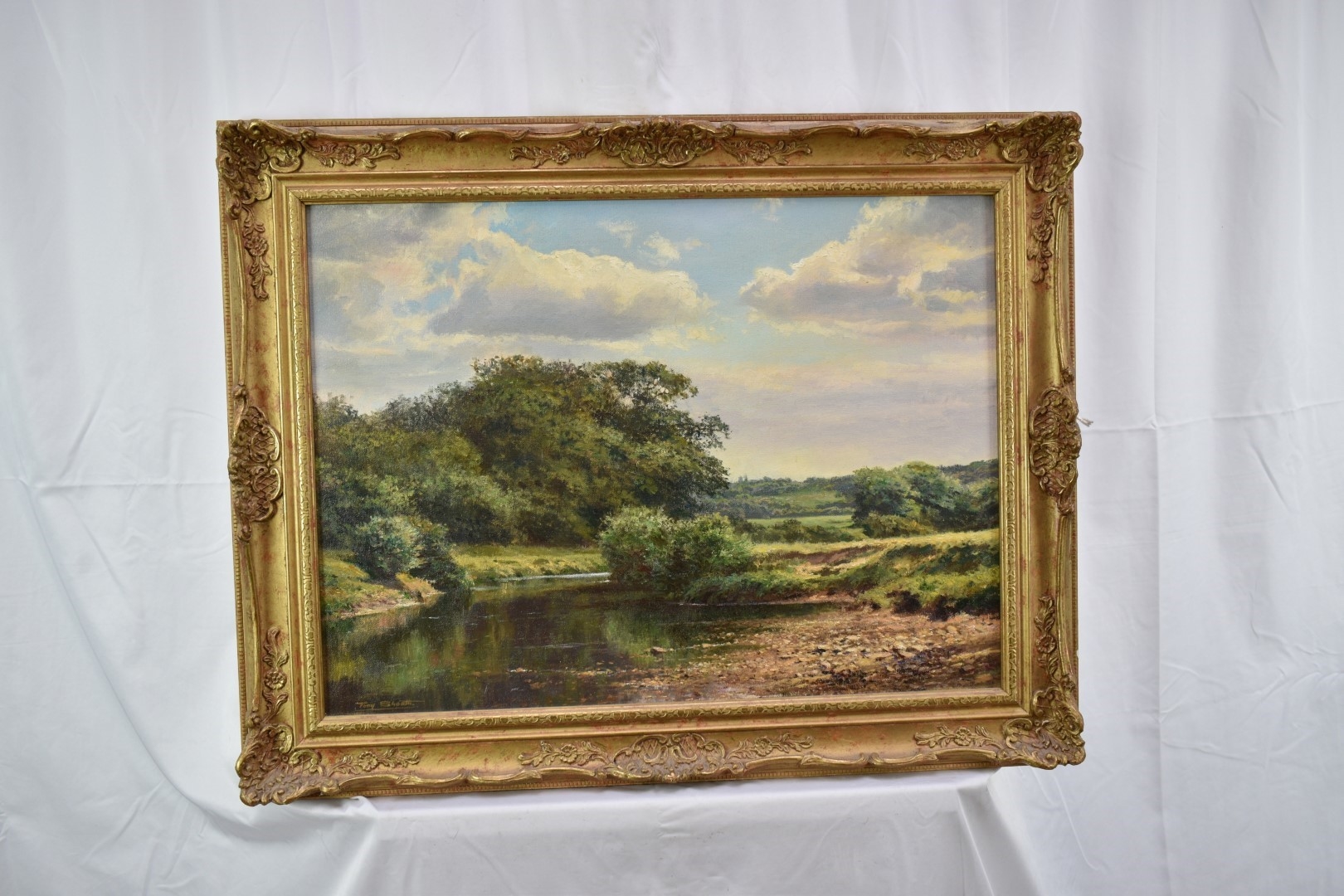 Tony Sheath | River Landscape | MutualArt